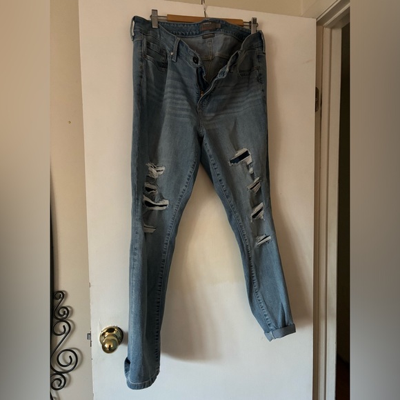 torrid | Jeans | Distressed Blue Jeans | Poshmark